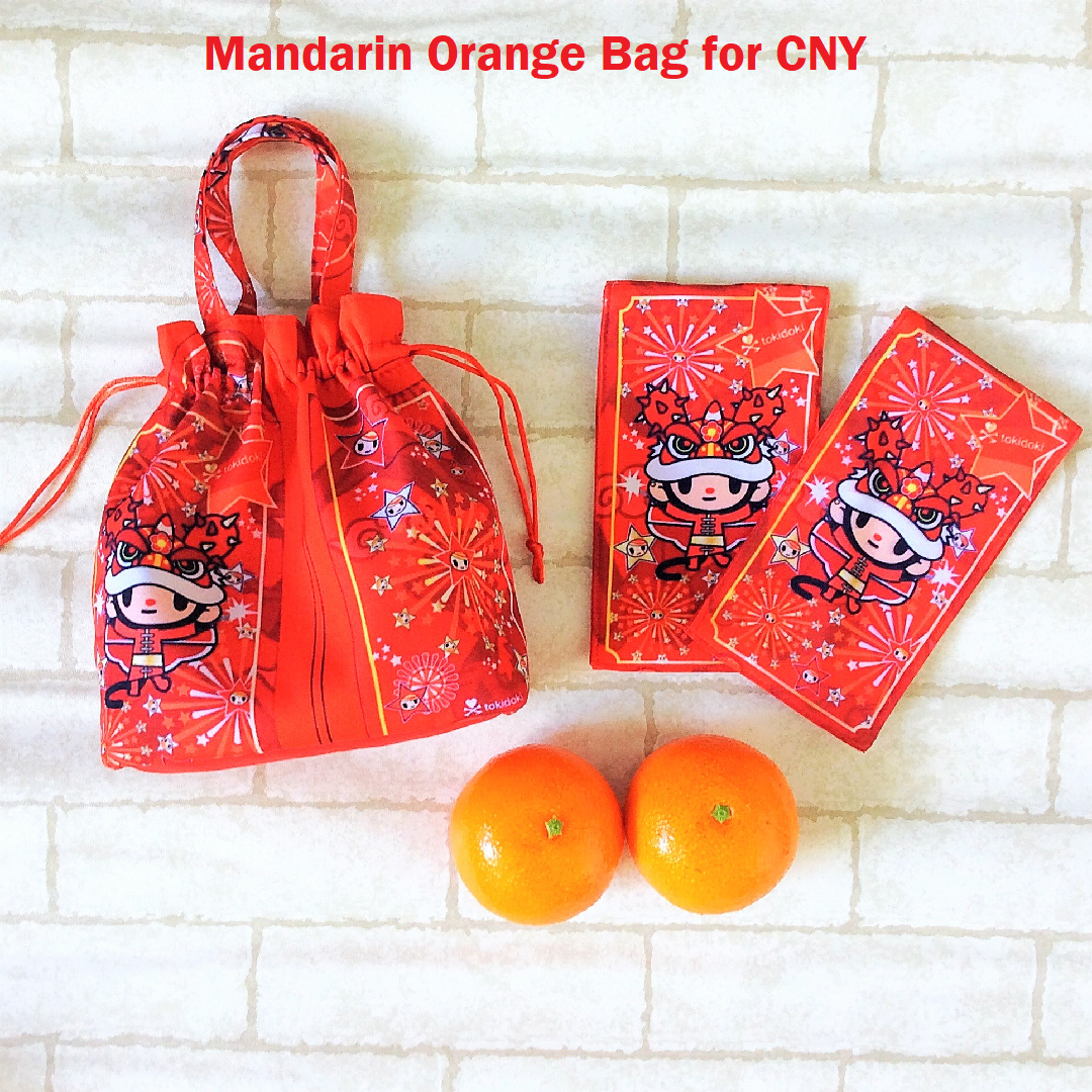 MANDARIN ORANGE CARRIER | CNY BAG FOR MANDARIN ORANGES – MomLuvDIY.SG